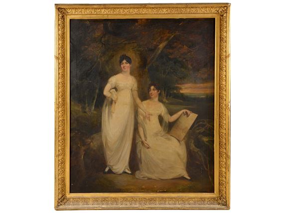 Ramsay Richard Reinagle | DEPICTED: PORTRAITS OF TWO SISTERS, THE ...