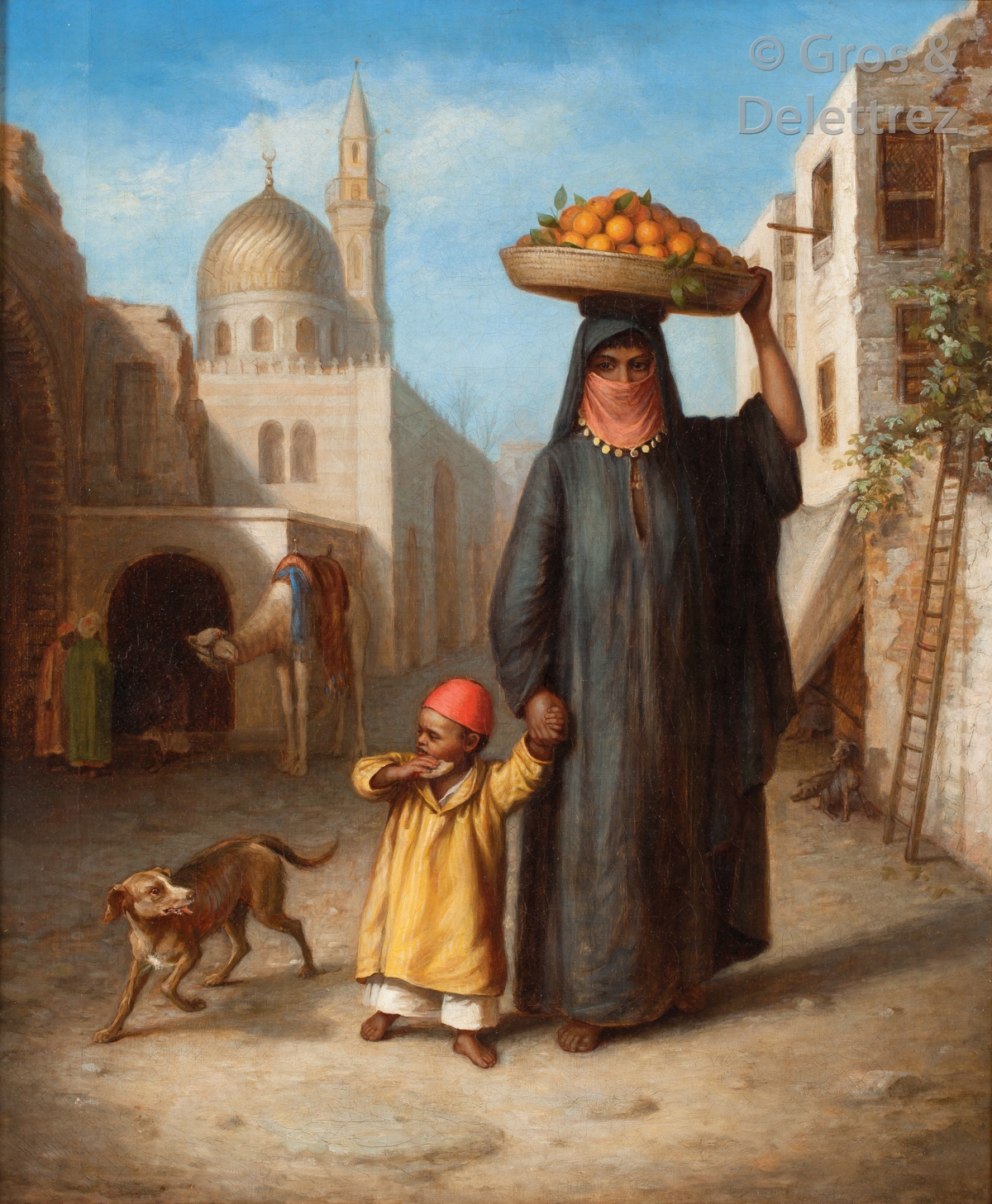 Orientalist School, 19th Century | MOORISH PRINCESS (1968) | MutualArt