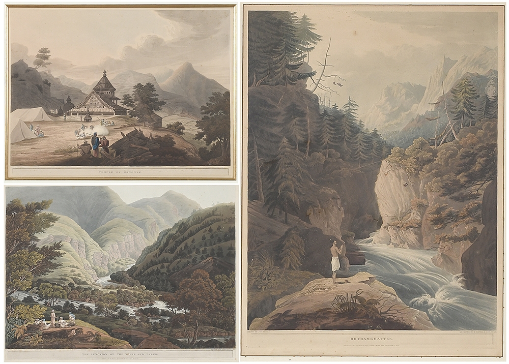 James B. Fraser | 3 works: The Junction of the Touse and Pabur The ...