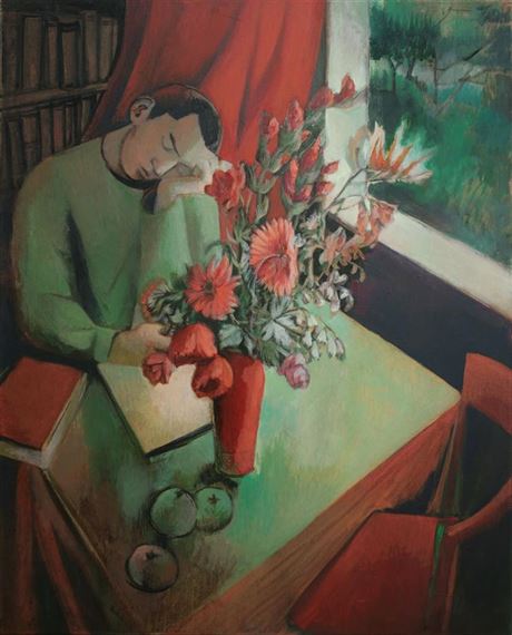 Julius Lewandowski | Czerwone Okno (2017) | MutualArt