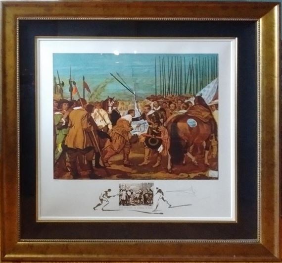 Salvador Dalí | Velasquez (Le Reddition de Breda) from Changes in Great ...