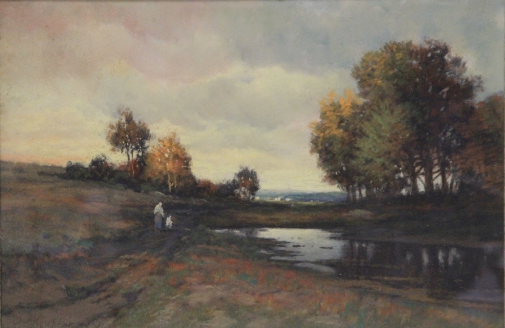 Paul R. Koehler | Landscape with Figures | MutualArt