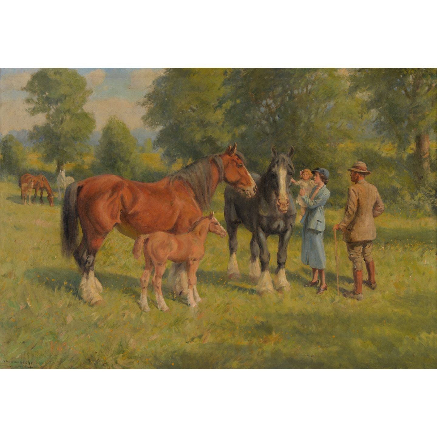 Roland Wheelwright | Portrait of a lady, seated bust-length, in a ...