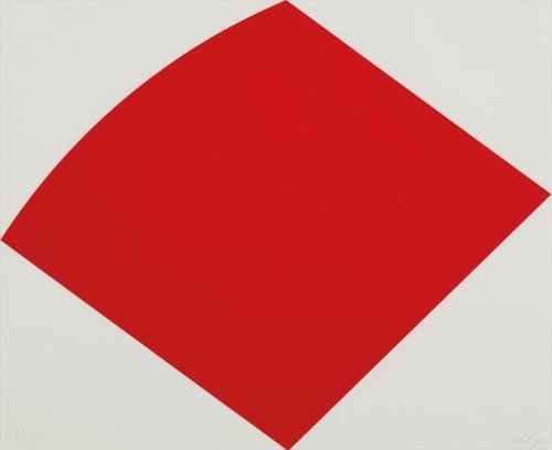 Ellsworth Kelly | UNTITLED (RED STATE I) (G. 1372) | MutualArt