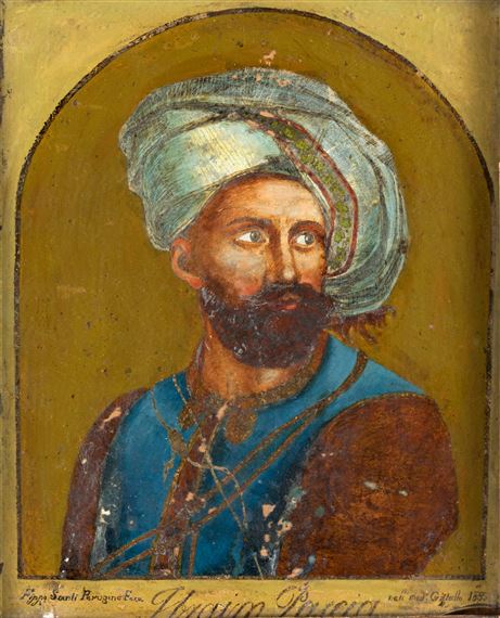Filippo Santi | Ritratto del turco Pargali Ibrahim Pascià, primo Gran ...