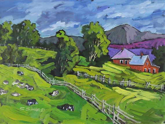 Claude Simard | 22 Artworks at Auction | MutualArt