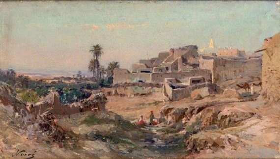 Maxime Noire | Un coin de l'Atlas | MutualArt