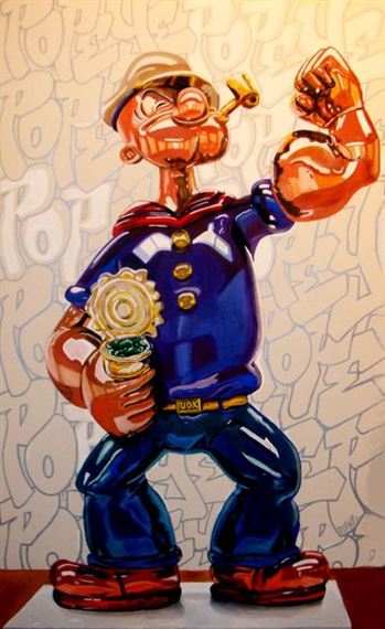Billy Gee | Popeye balloon | MutualArt