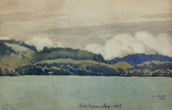 Alfred Joseph Casson | Lake Kaminsky (1925) | MutualArt