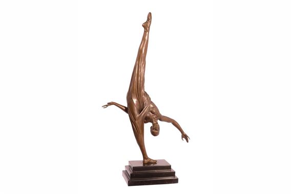 Isidore Bonheur | Contortionist in motion | MutualArt