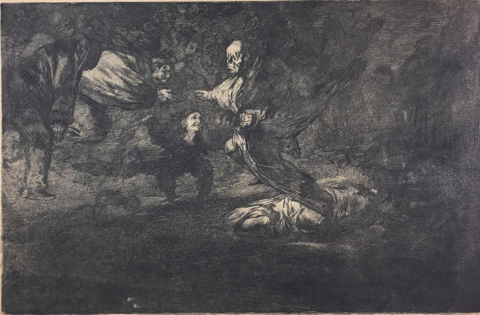 Francisco José De Goya Y Lucientes Banderillas De Fuego Plate 31