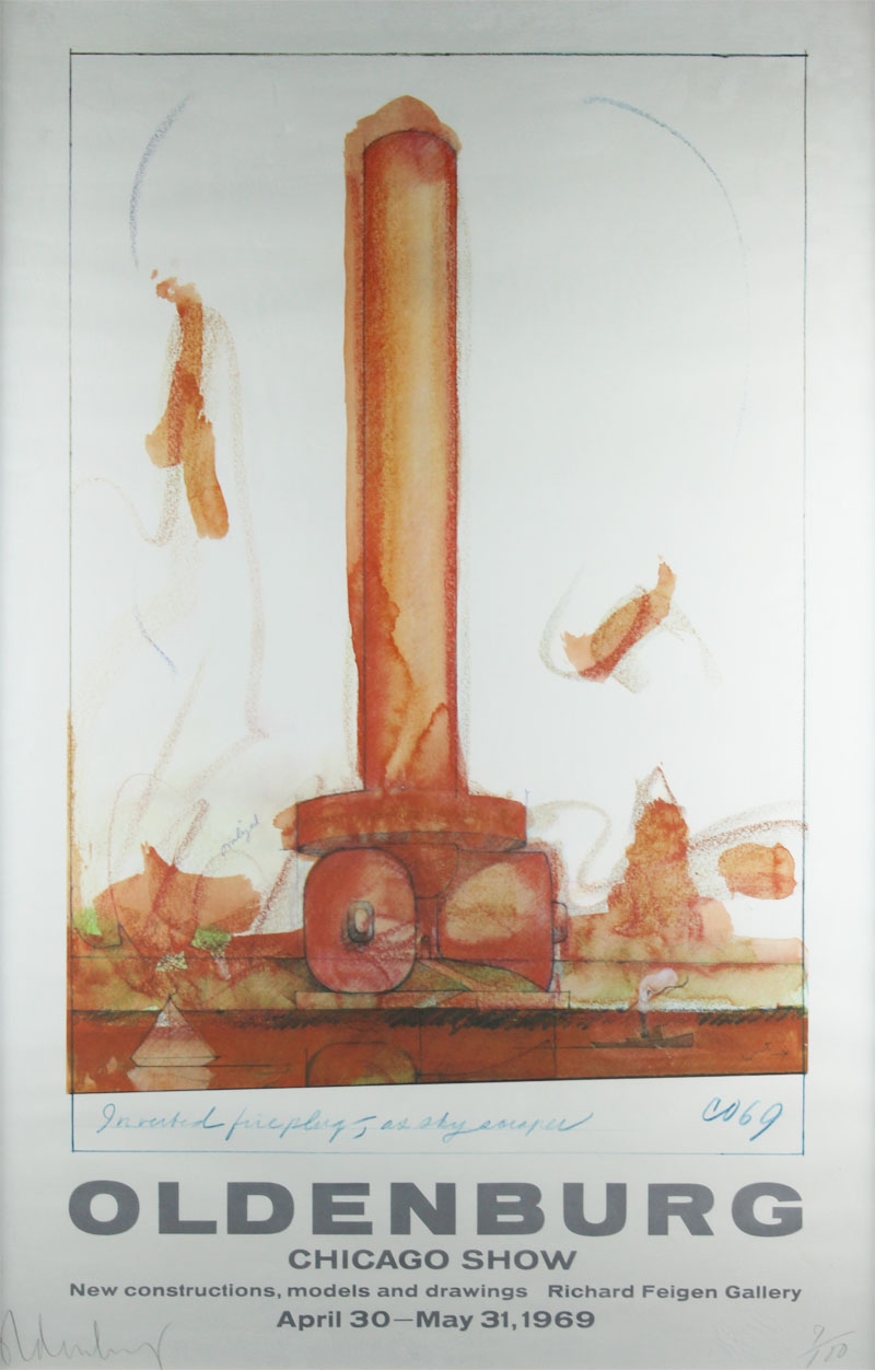 Claes Oldenburg | CHICAGO SHOW (1969) | MutualArt