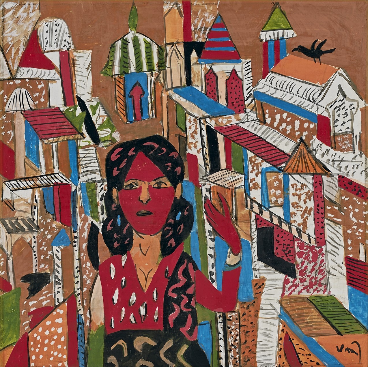 K.G. Subramanyan | Girl Against Streets | MutualArt