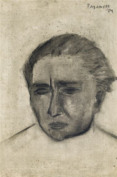 Akbar Padamsee | Portrait (1989) | MutualArt