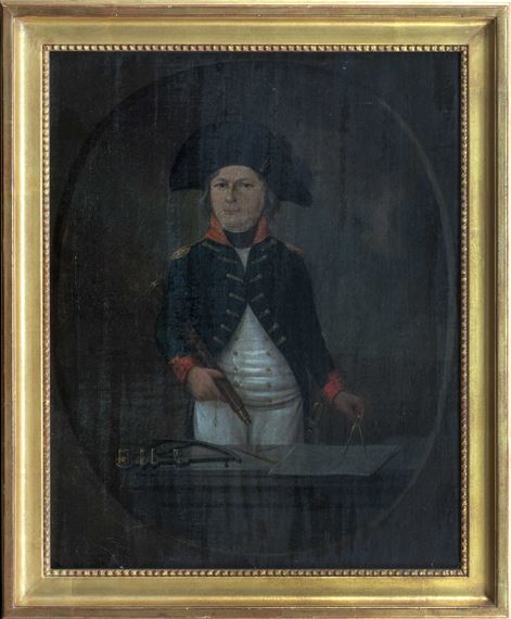 French School, 18th Century | Portrait of a sea captain in naval dress ...