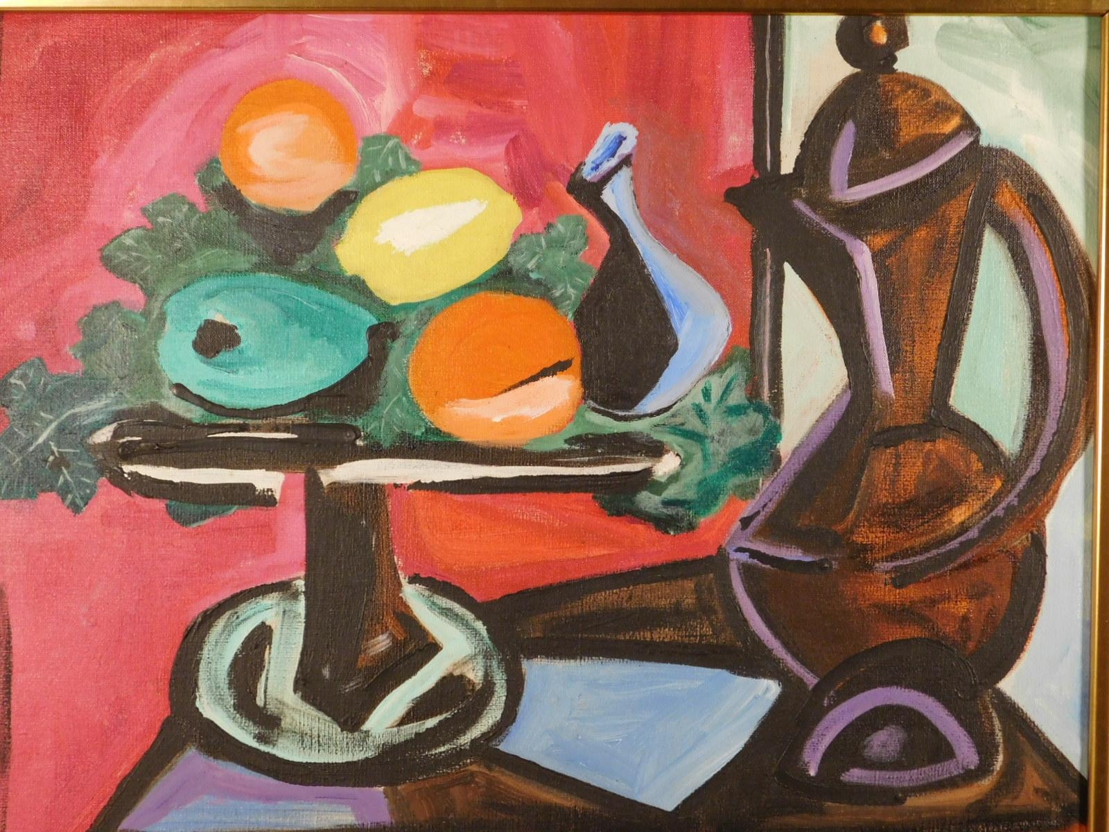 Gino Severini | Still life with Fruit and Pitcher | MutualArt