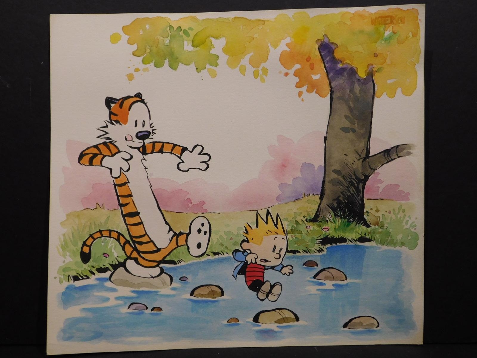 Bill Watterson | Calvin and Hobbes | MutualArt