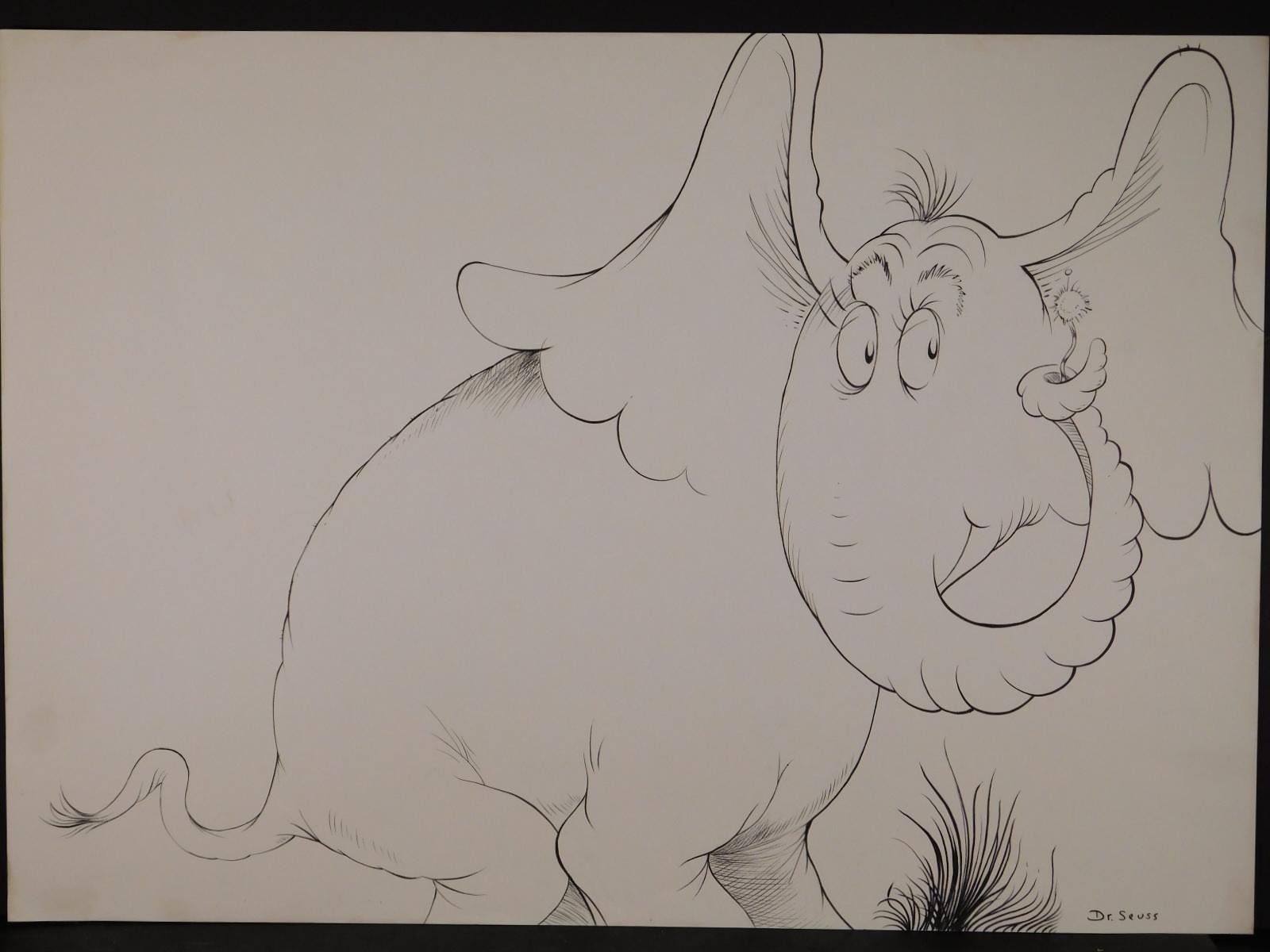 Horton The Elephant Drawing