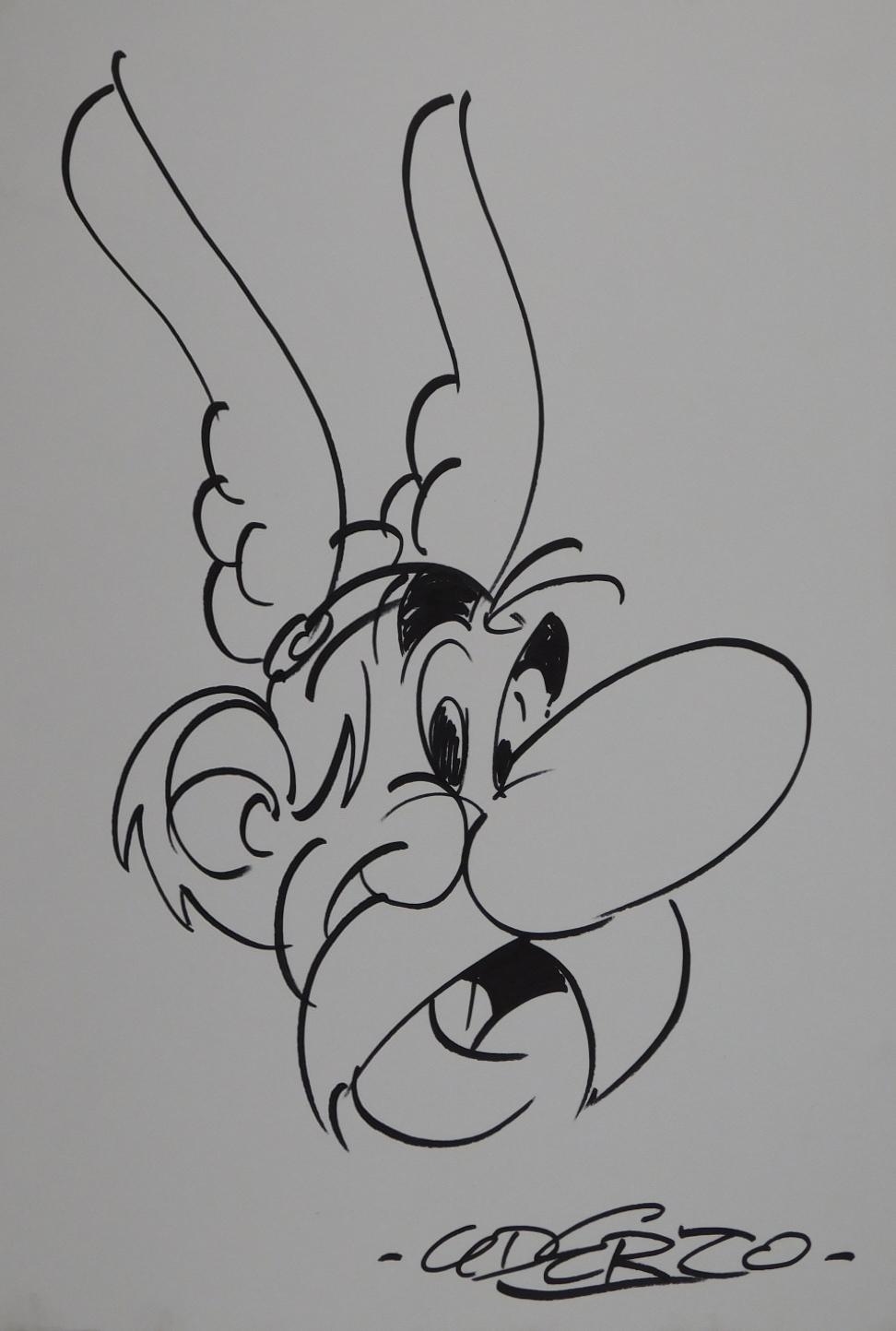 Albert Aleandro Uderzo | Sketch of Asterix | MutualArt