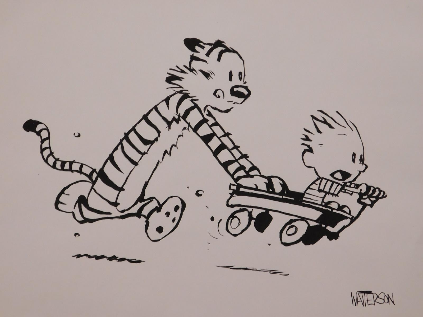 Bill Watterson | Calvin and Hobbes | MutualArt