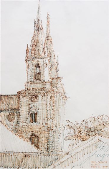 José Joya | Molo Church, Iloilo | MutualArt