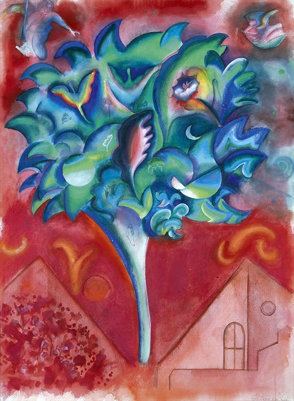 Gulam Mohammed Sheikh | A Tree In My Life (1996) | MutualArt