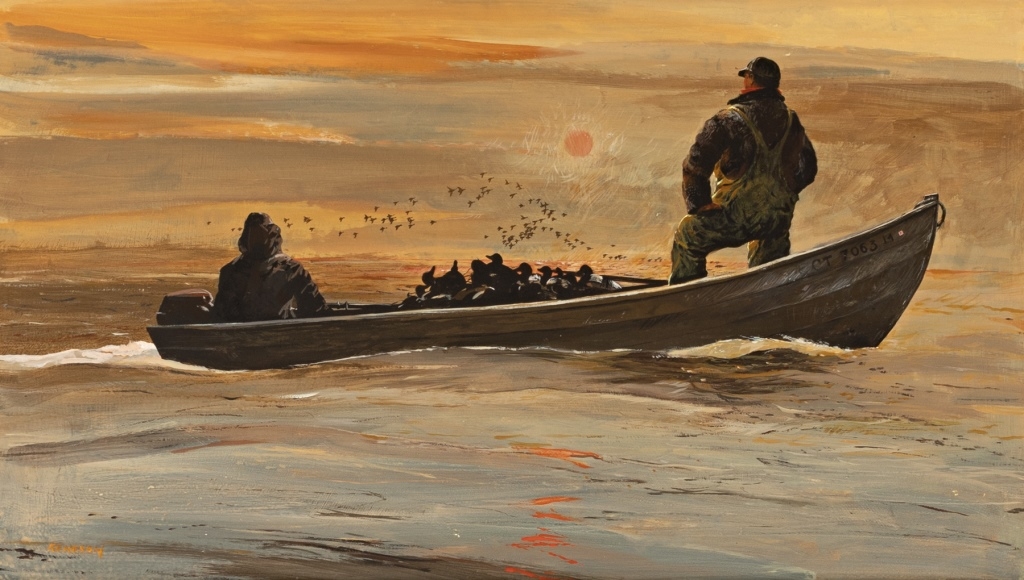Chet Reneson | Duck Hunting | MutualArt