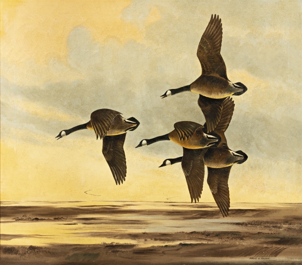 Angus Shortt | Geese (Circa 1940) | MutualArt