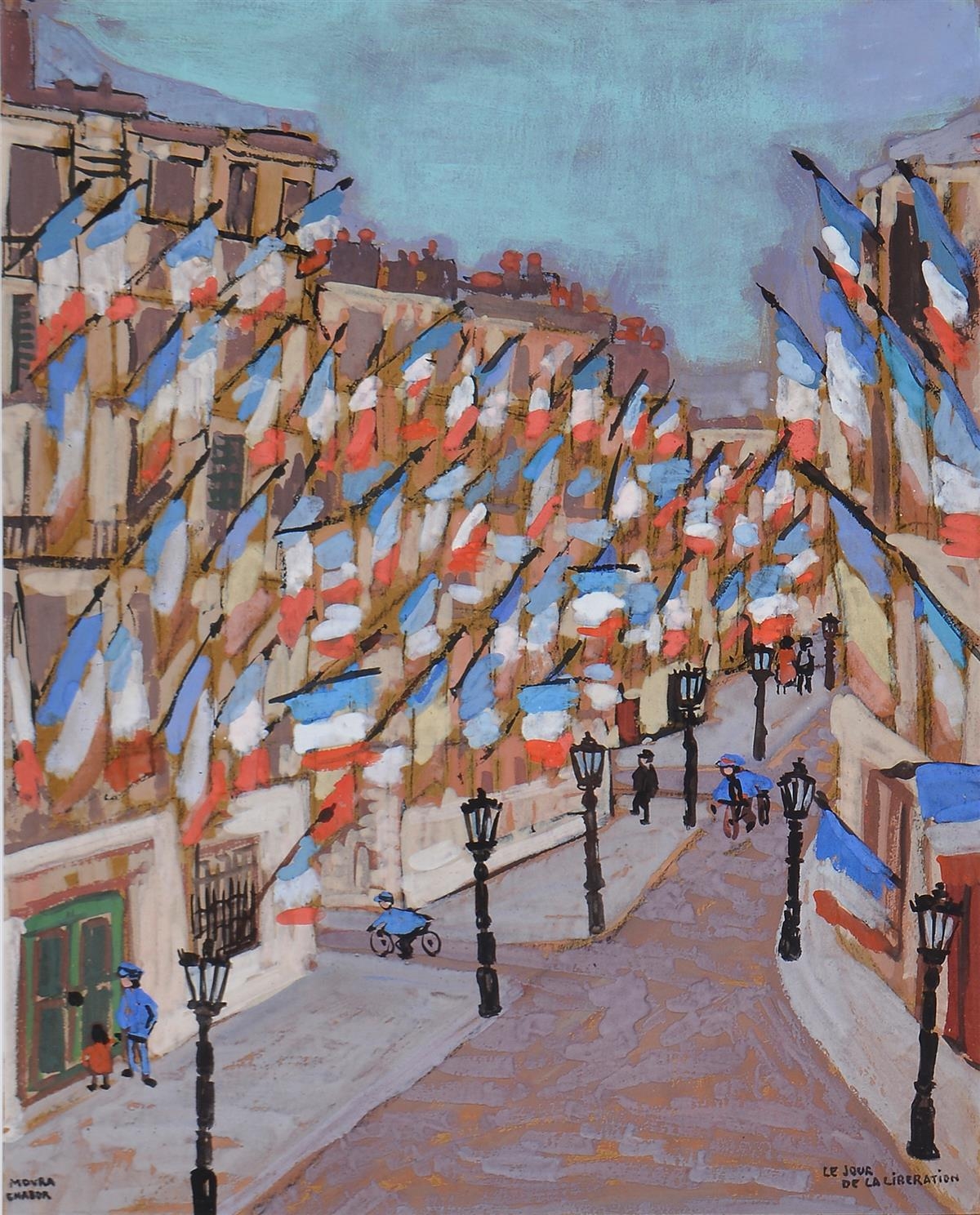 Moura Chabor | Le Jour De La Liberation | MutualArt