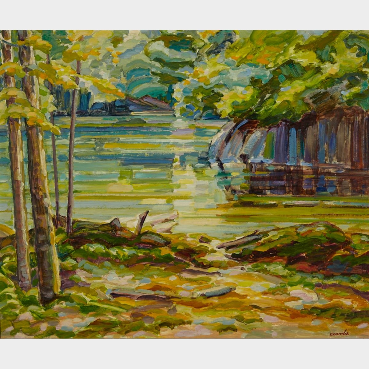 Edith Grace Lawson Coombs | Sunlight In The Cove | MutualArt