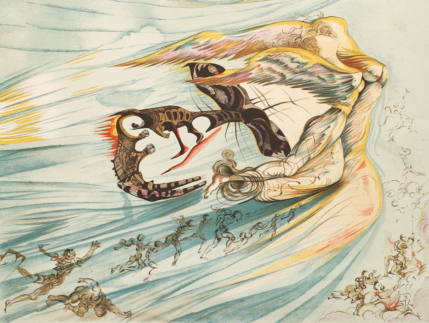 Salvador Dalí | The Angels of the XXth Century | MutualArt