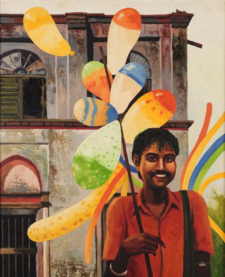 Sanjay Bhattacharya | Dream Seller (2007) | MutualArt