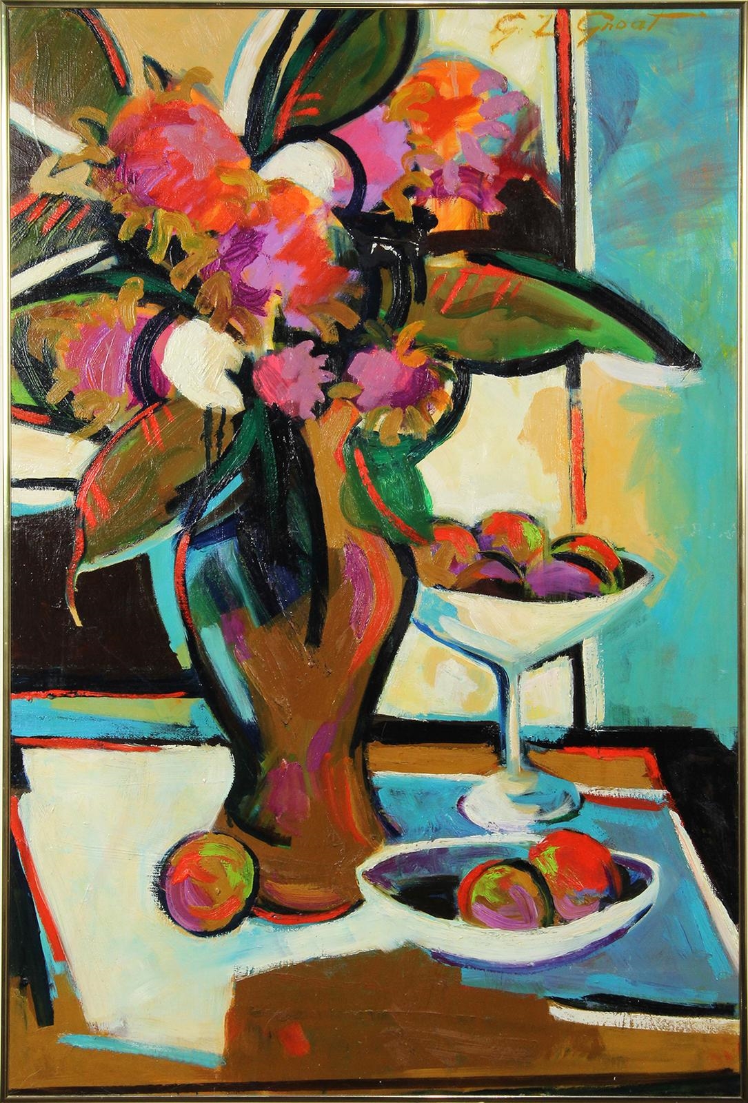 George Hugh DeGroat | Still Life with White Compote | MutualArt