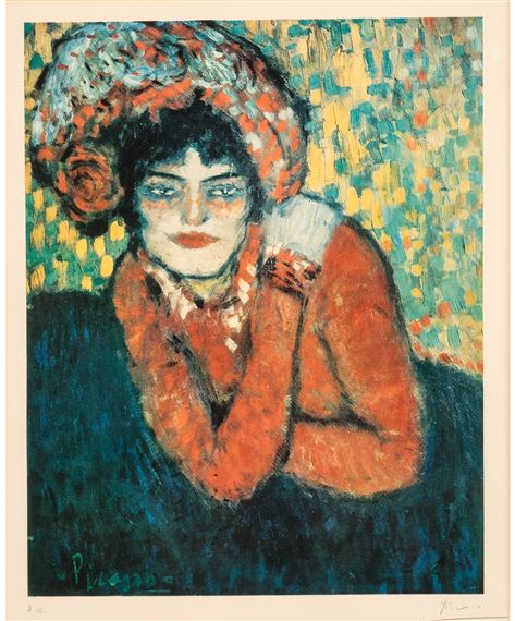 Pablo Picasso | L'Attente (Margot), from Barcelona Suite (1966) | MutualArt