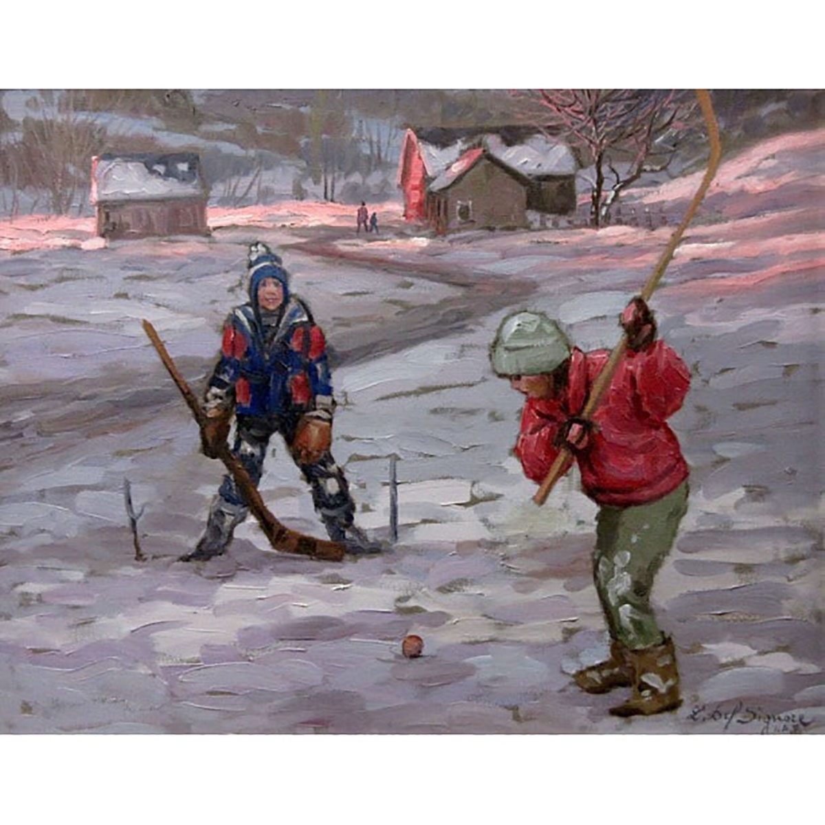 Littorio del Signore | HOCKEY AVEC LA PETITE SOEUR (1988) | MutualArt