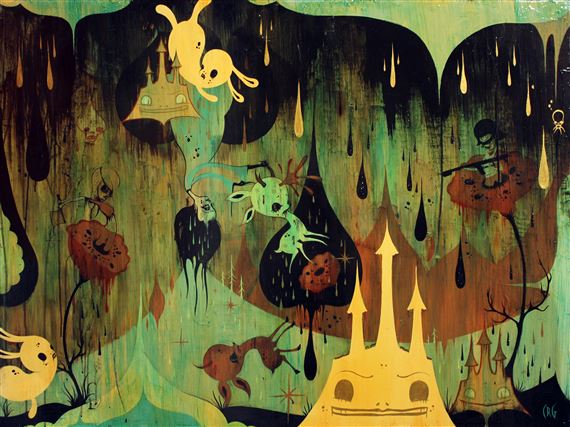 Camille Rose Garcia | White Rabbit Spring | MutualArt