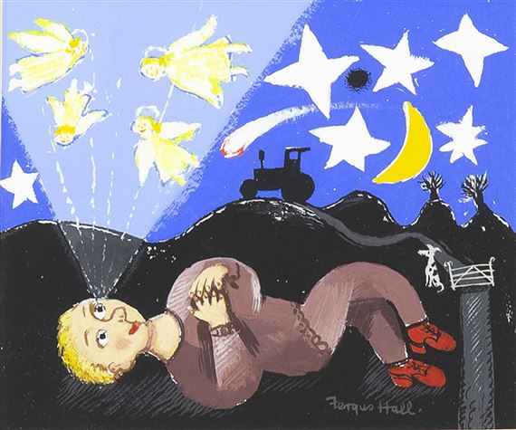 Fergus Hall | THE VISION OF ST FENTON | MutualArt