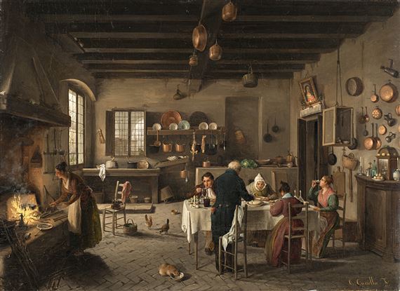 Carlo Canella | The kitchen of the sacristan of San Bernardino alle ...