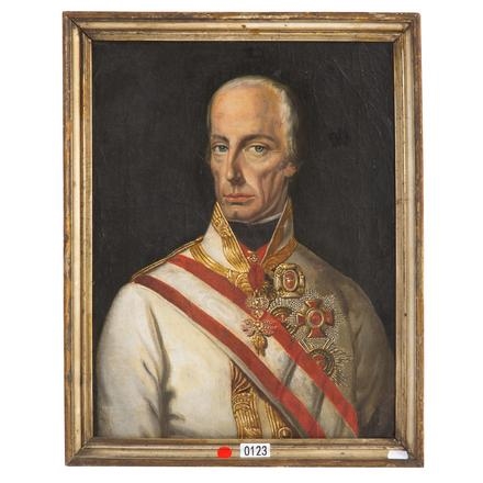 Continental School, 19th Century | PORTRAIT OF ARCHDUKE CHARLES LUDWIG ...