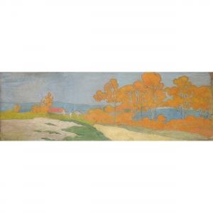 Antoine de la Rochefoucauld | Les arbres oranges (1898) | MutualArt