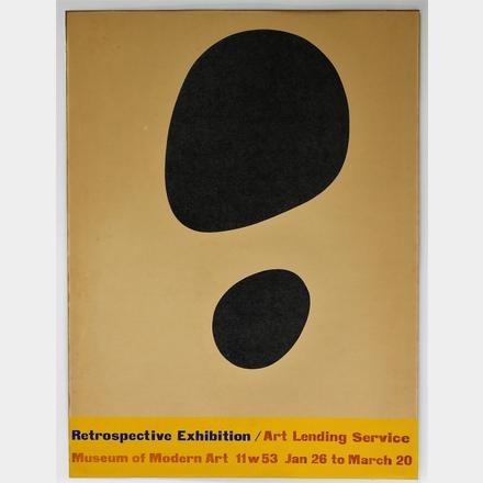 Myron Stout | MoMa Retrospective Exhibition Poster | MutualArt
