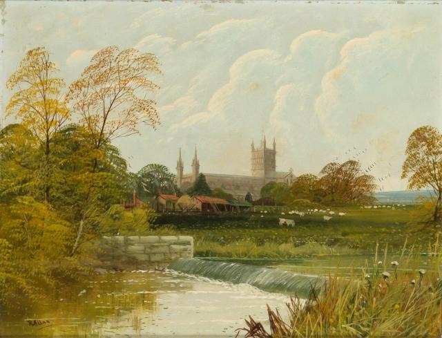 R. Allan | County Church | MutualArt