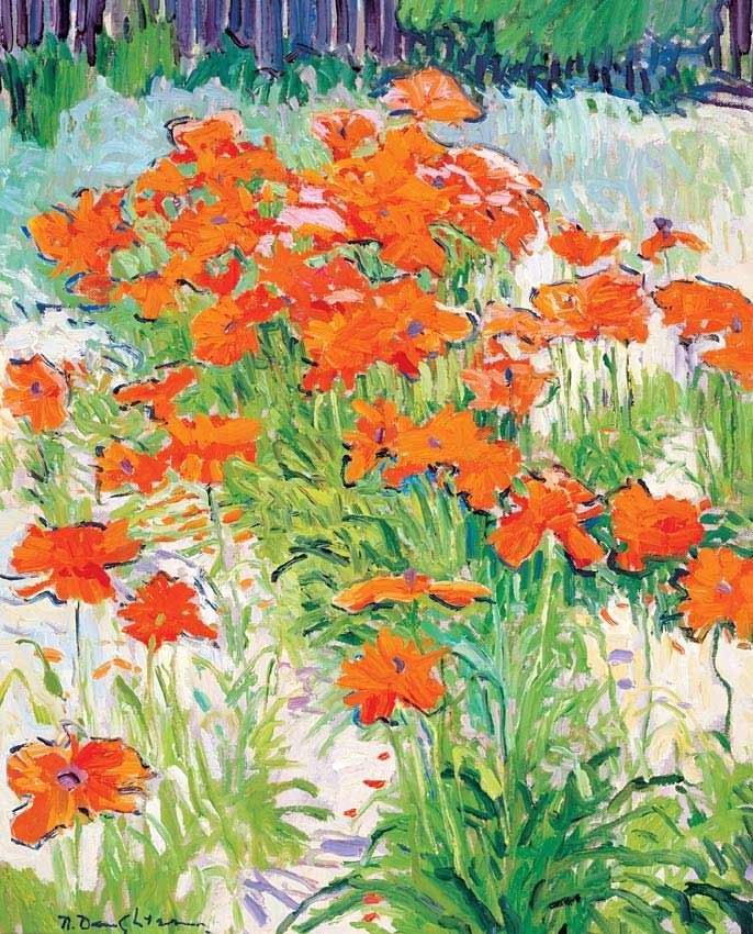 Robert Daughters | Poppy Garden | MutualArt