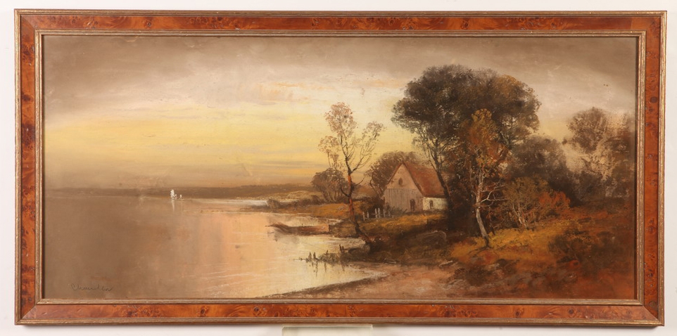 William Henry Chandler | River Woodland Landscape | MutualArt