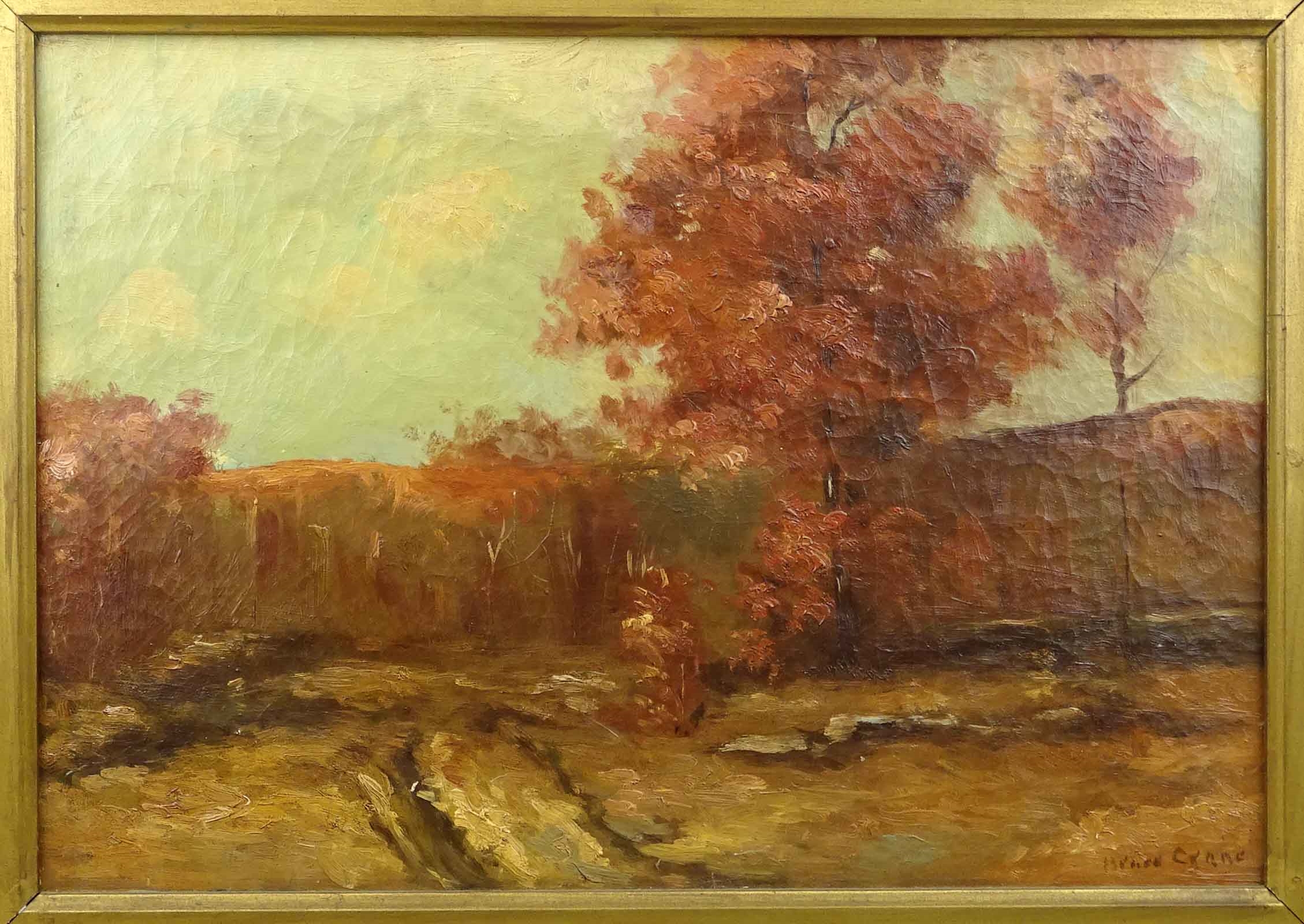 Bruce Crane | WINTER LANDSCAPE | MutualArt