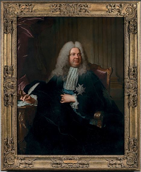Hyacinthe Rigaud | Portrait de Gaspard Dodun, marquis d'Herbault ...