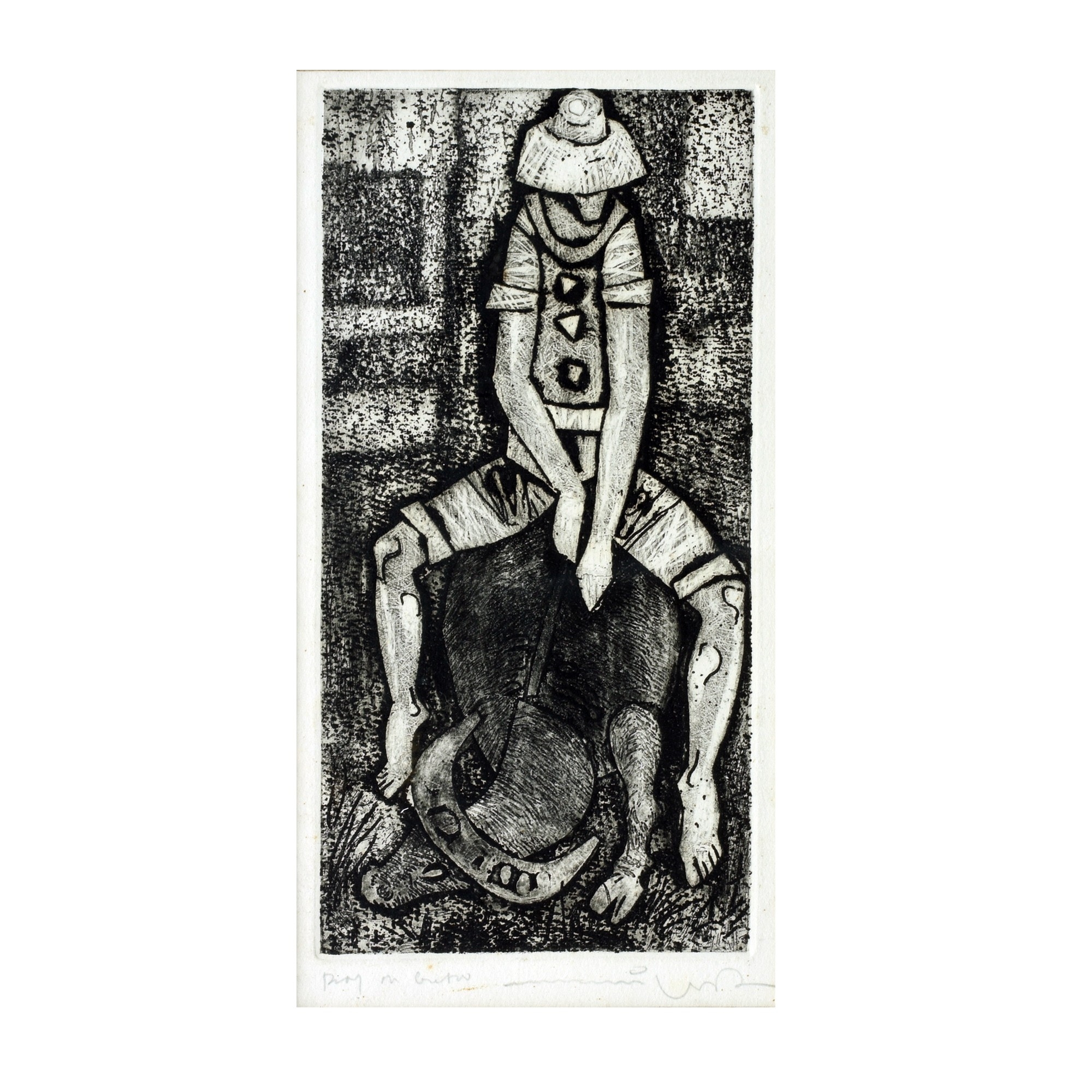 Manuel Rodriguez Sr. | Boy on Carabao | MutualArt