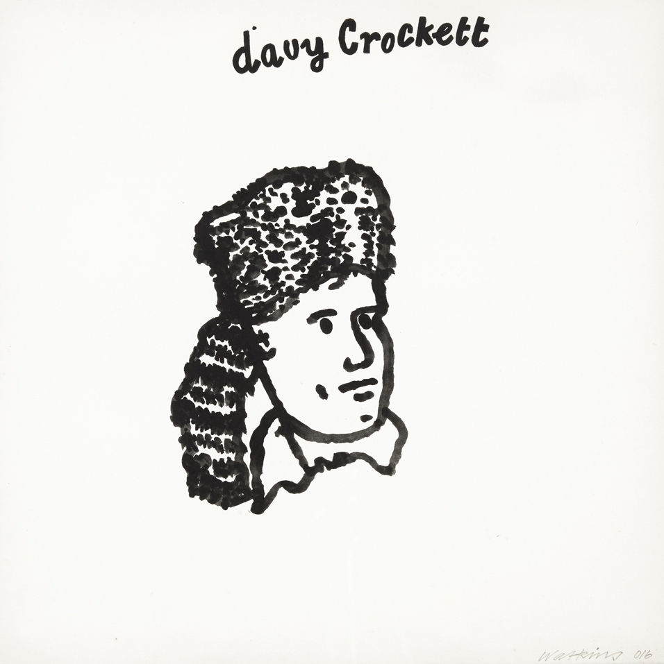 Davy Crockett Drawing