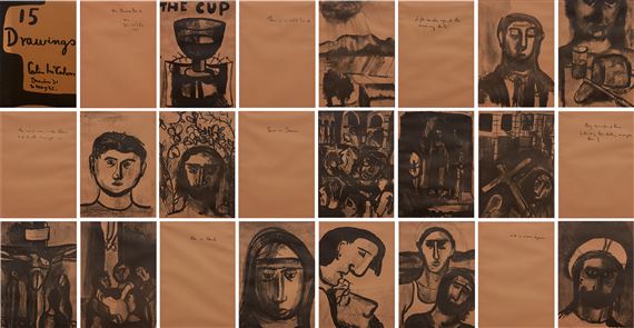 Colin McCahon | Fifteen Drawings for Charles Brasch (1951 - 1952 ...