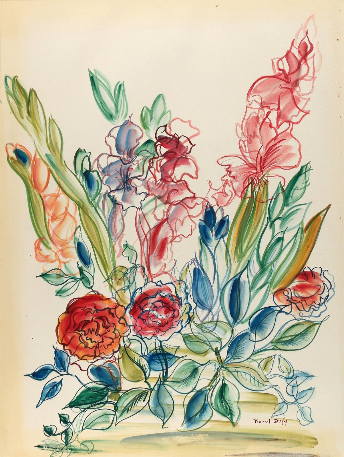 Elmyr de Hory | Still life after Raoul Dufy | MutualArt